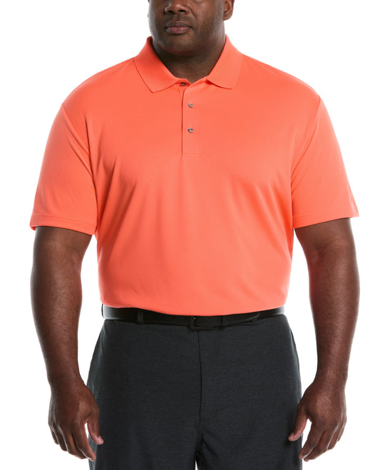 Big & Tall AirFlux™ Solid Mesh Golf Polo – Golf Apparel Shop