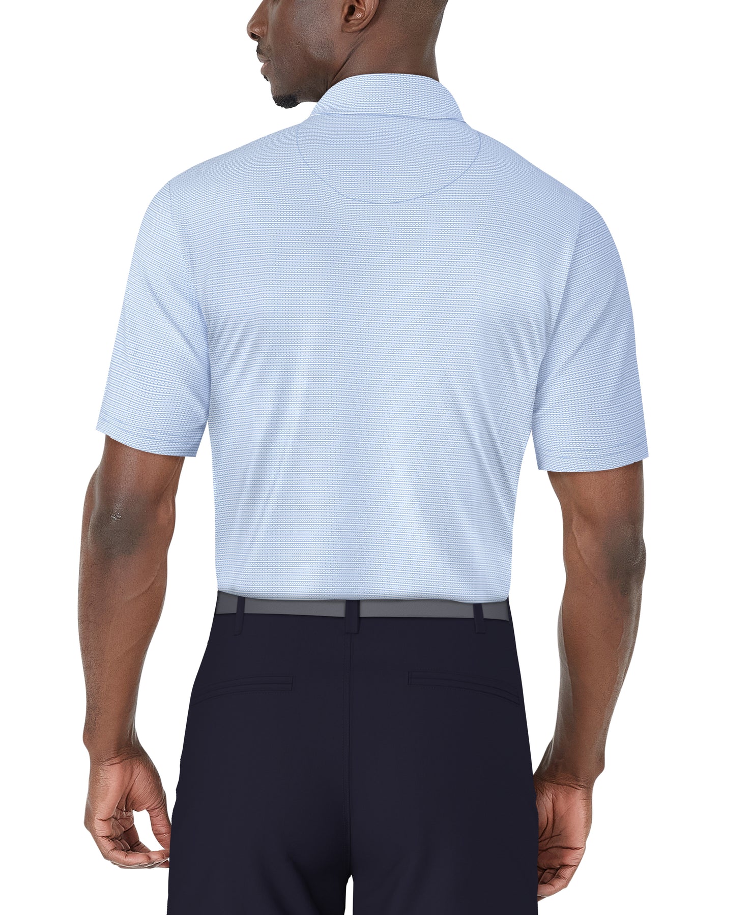 Men's Horizontal Print Polo – Golf Apparel Shop