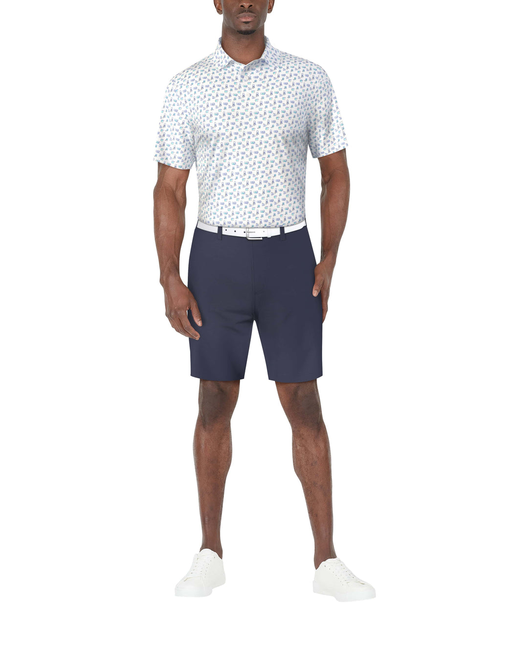 Men's Refreshments Print Golf Polo – Golf Apparel Shop