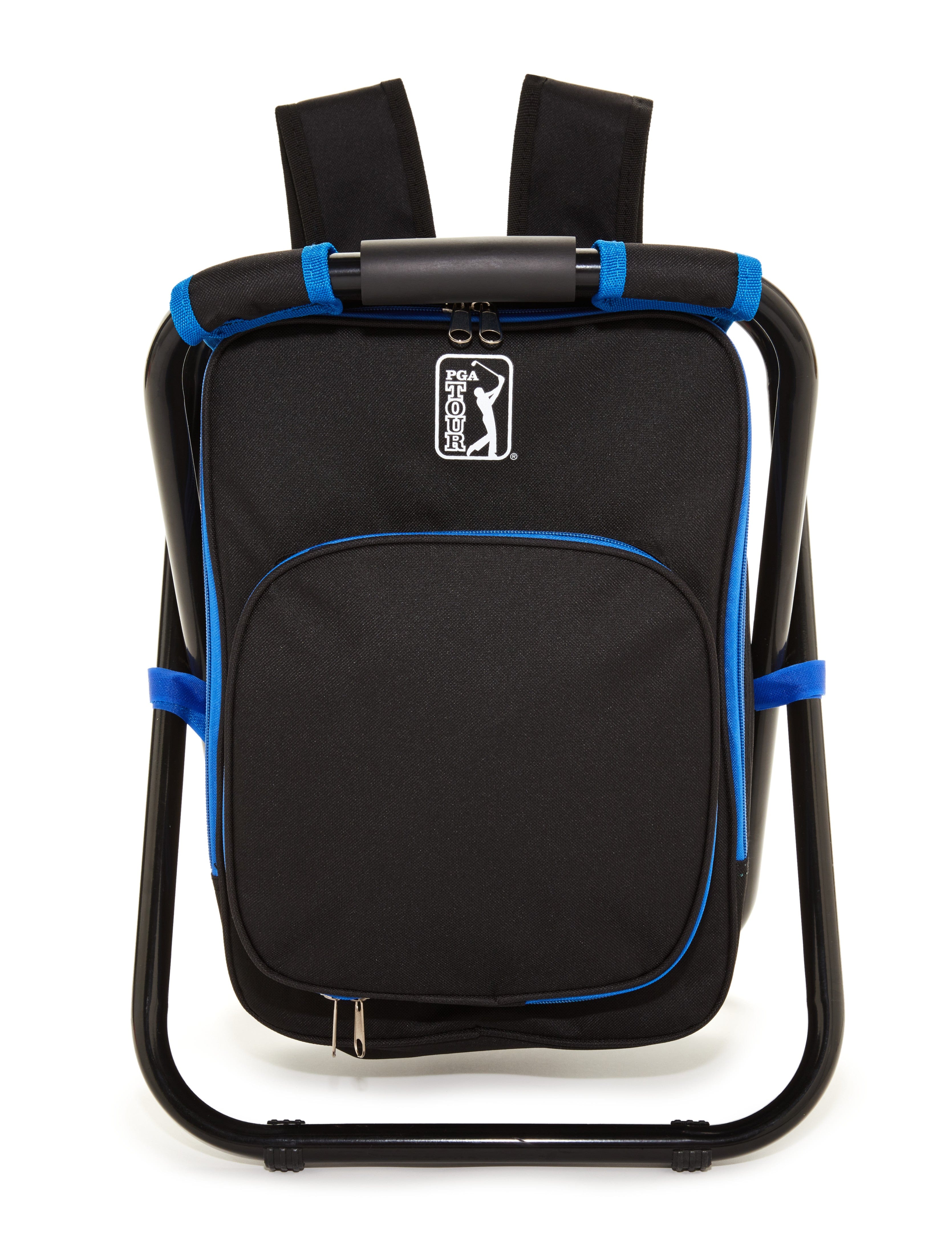 PGA TOUR Travel Spectator Golf Chair With Storage - Black – Golf ...