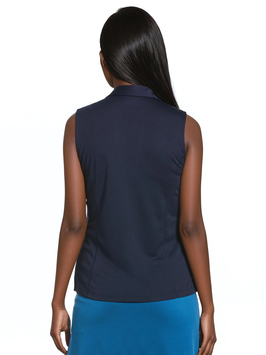 Women's AirFlux™ Solid Sleeveless Golf Polo – Golf Apparel Shop