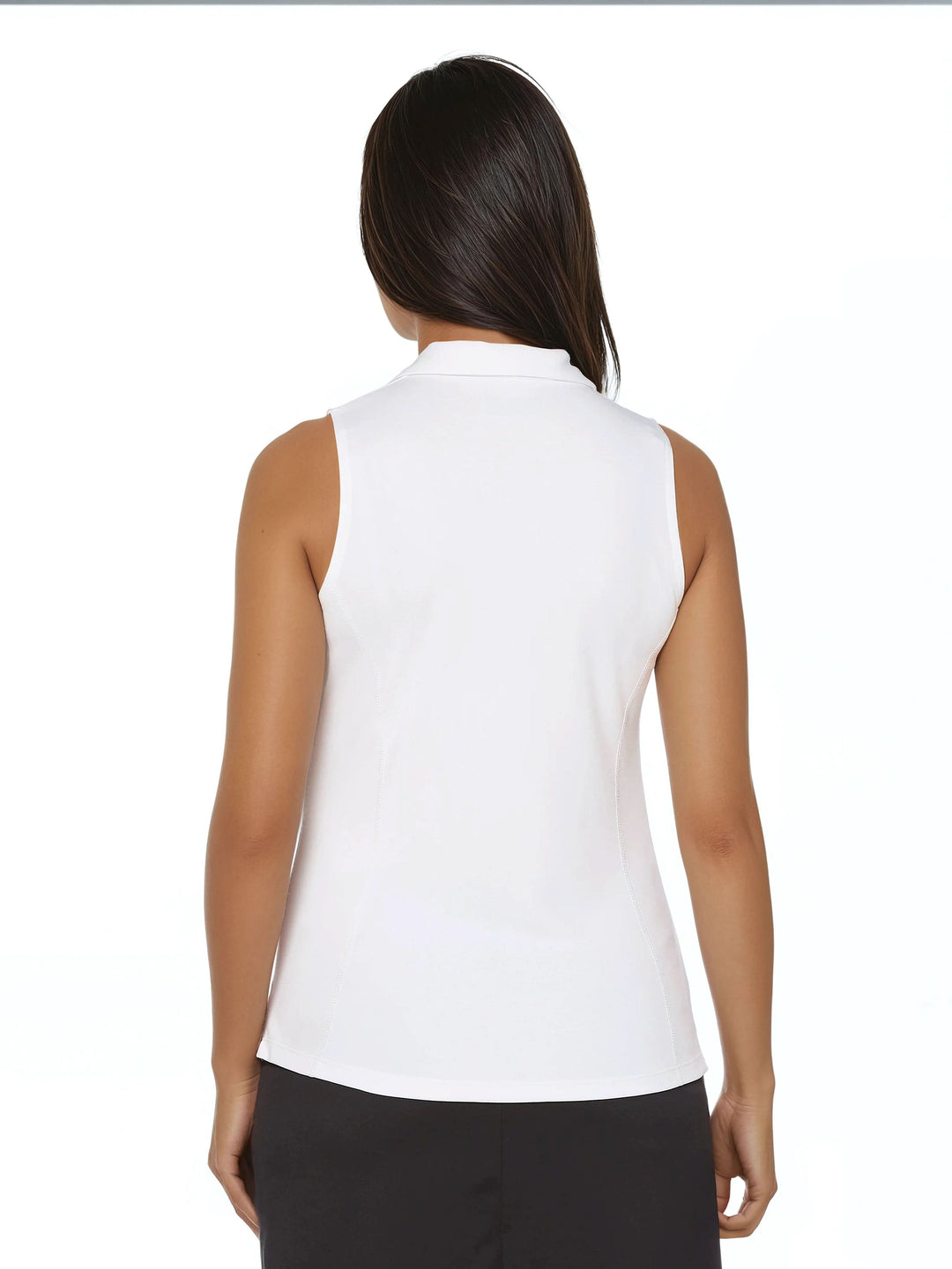 Women's AirFlux™ Solid Sleeveless Golf Polo – Golf Apparel Shop