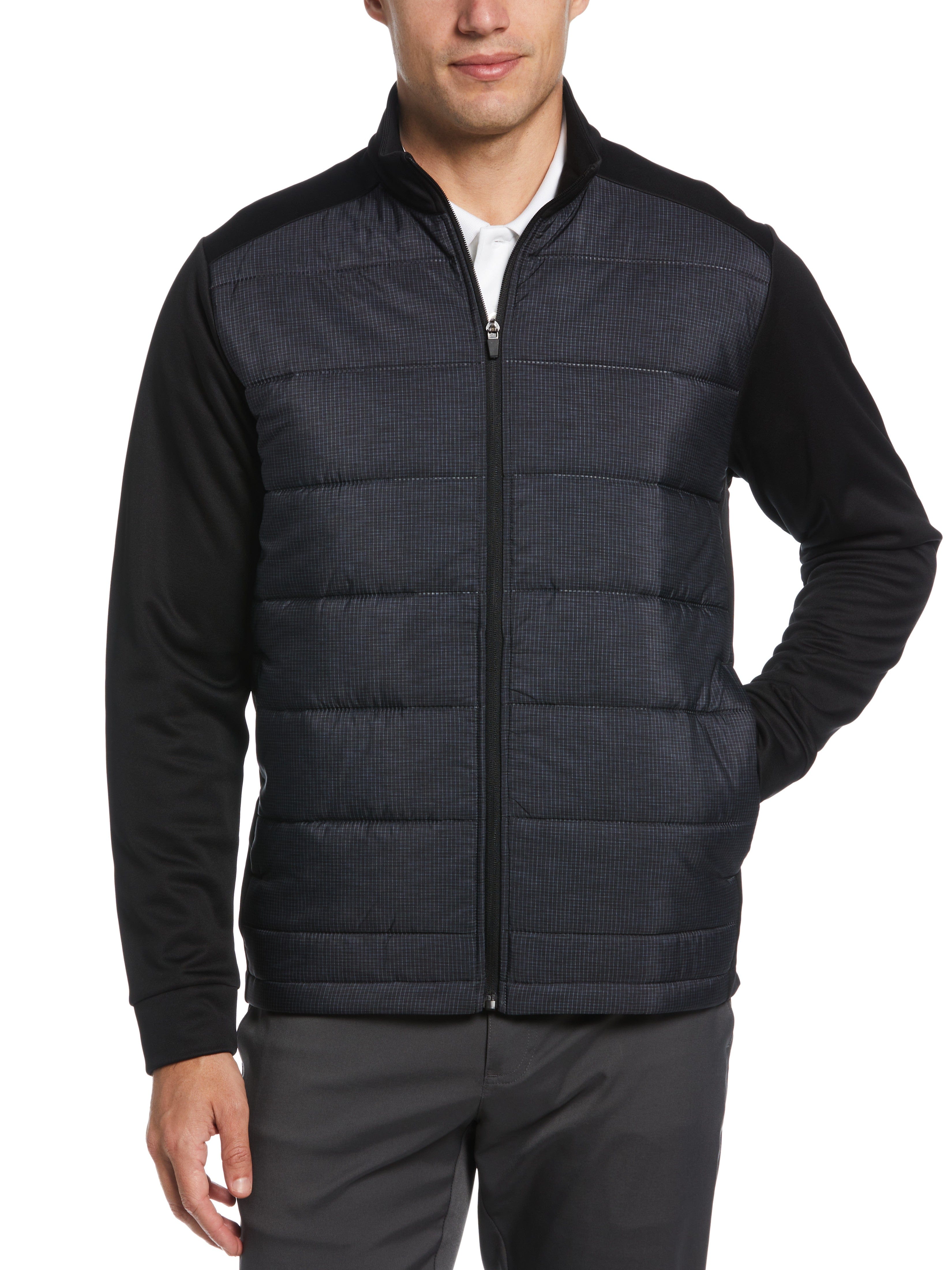 Men's Ultrasonic Print Full Zip Golf Base Layer – Golf Apparel Shop